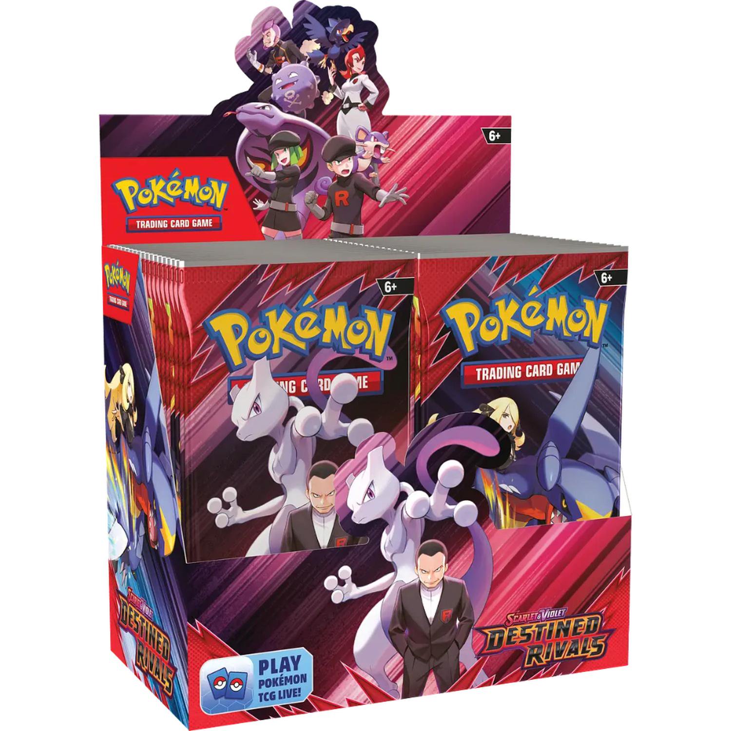 POKEMON TCG DESTINED RIVALS BOOSTER 36 ESPANOL azul | Lider