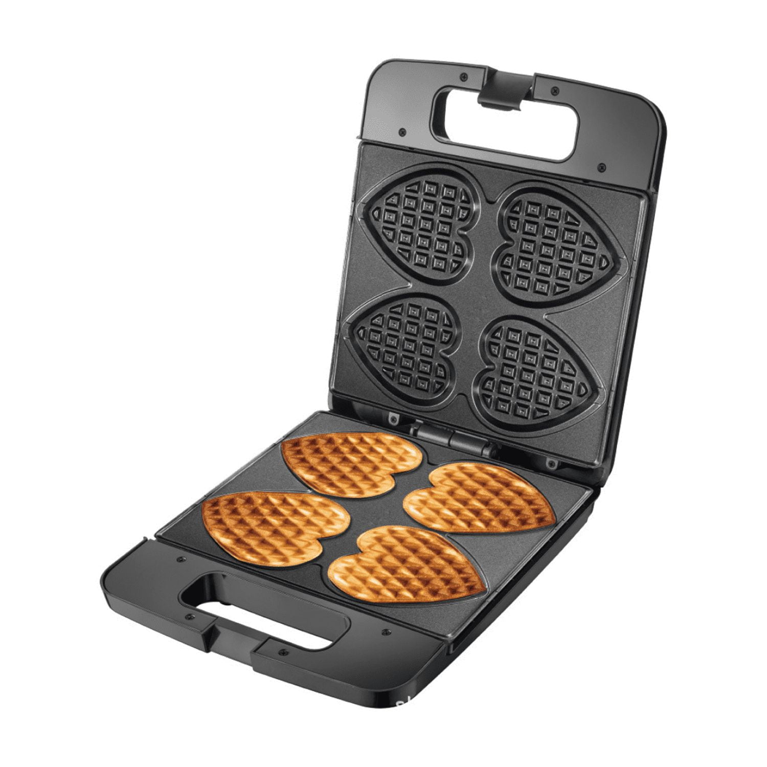 Maquina Para Waffles Forma De Corazon Raf 1400w | Lider