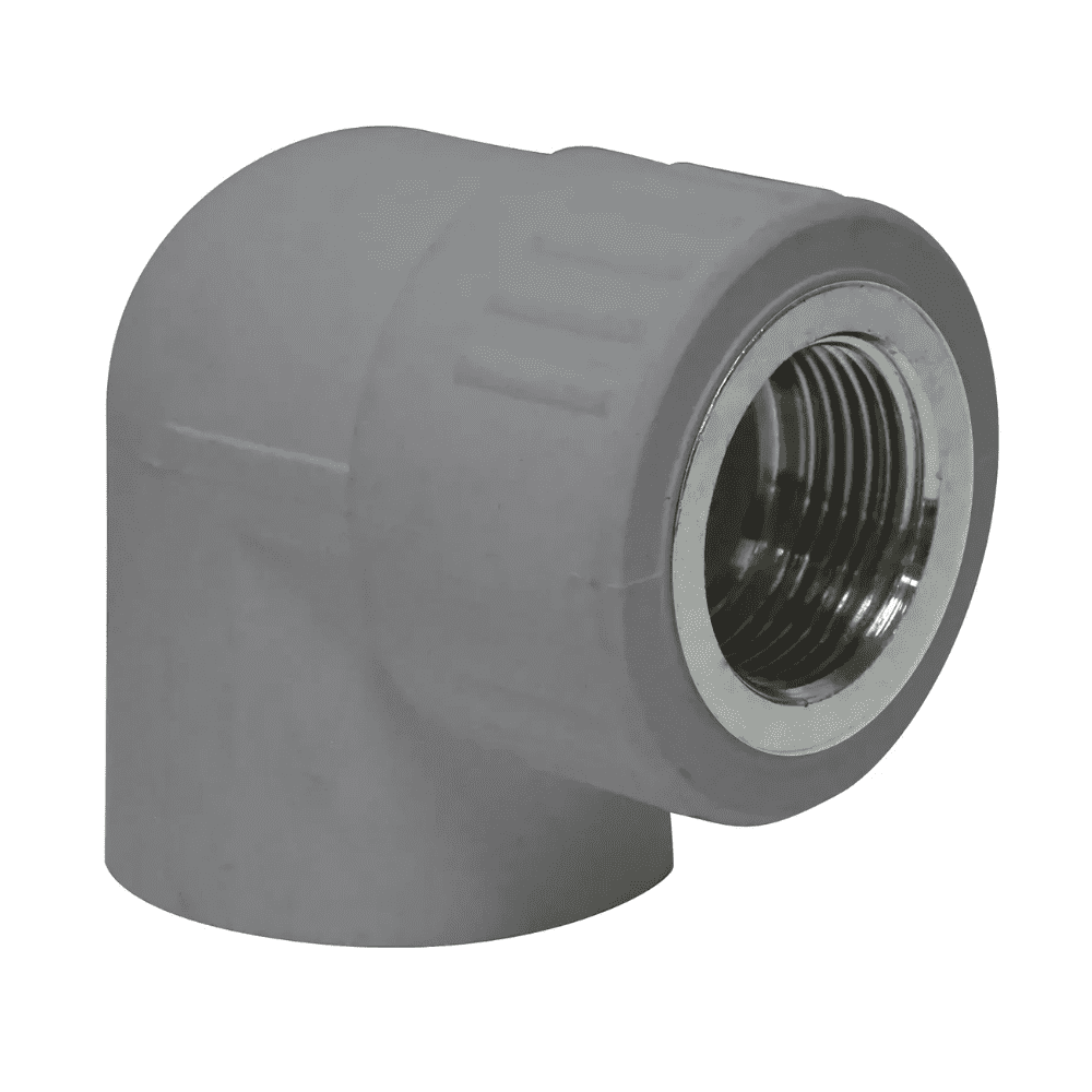 CODO 90 ROSCA METALICA PPR SO-HI 20 X 1/2 | Lider