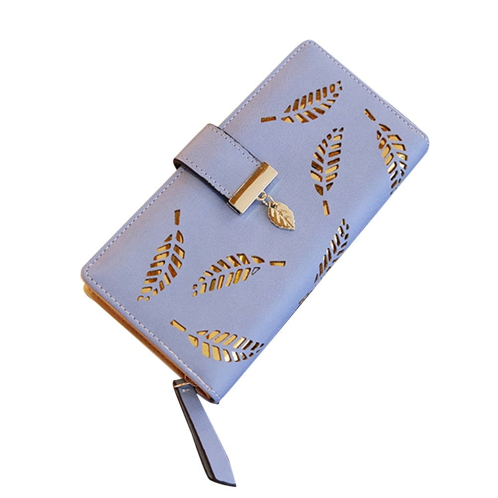 Cartera Plegable Mujer Leaves | Lider