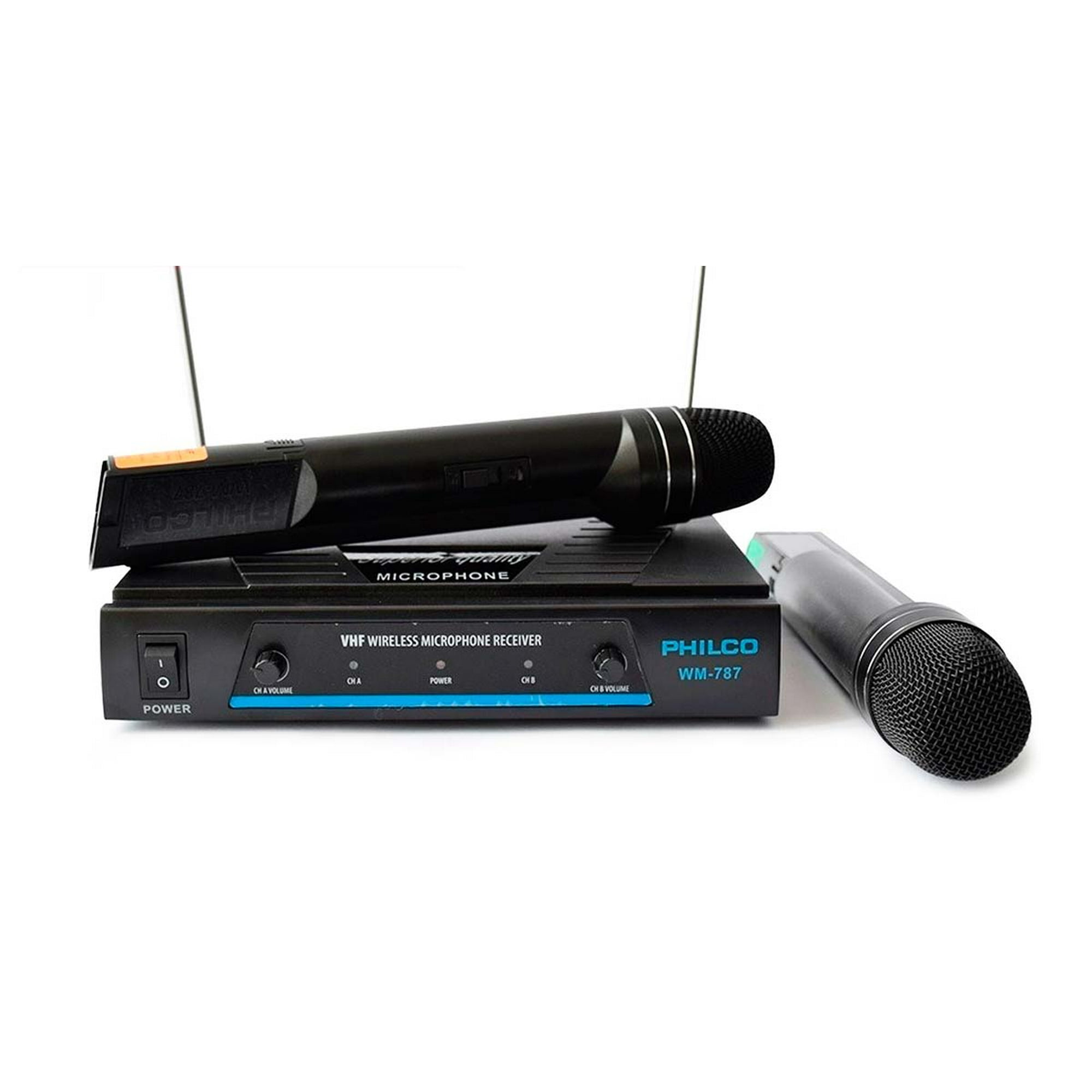 Set 2 Microfonos Inalambricos Philco WM-787 VHF | Lider