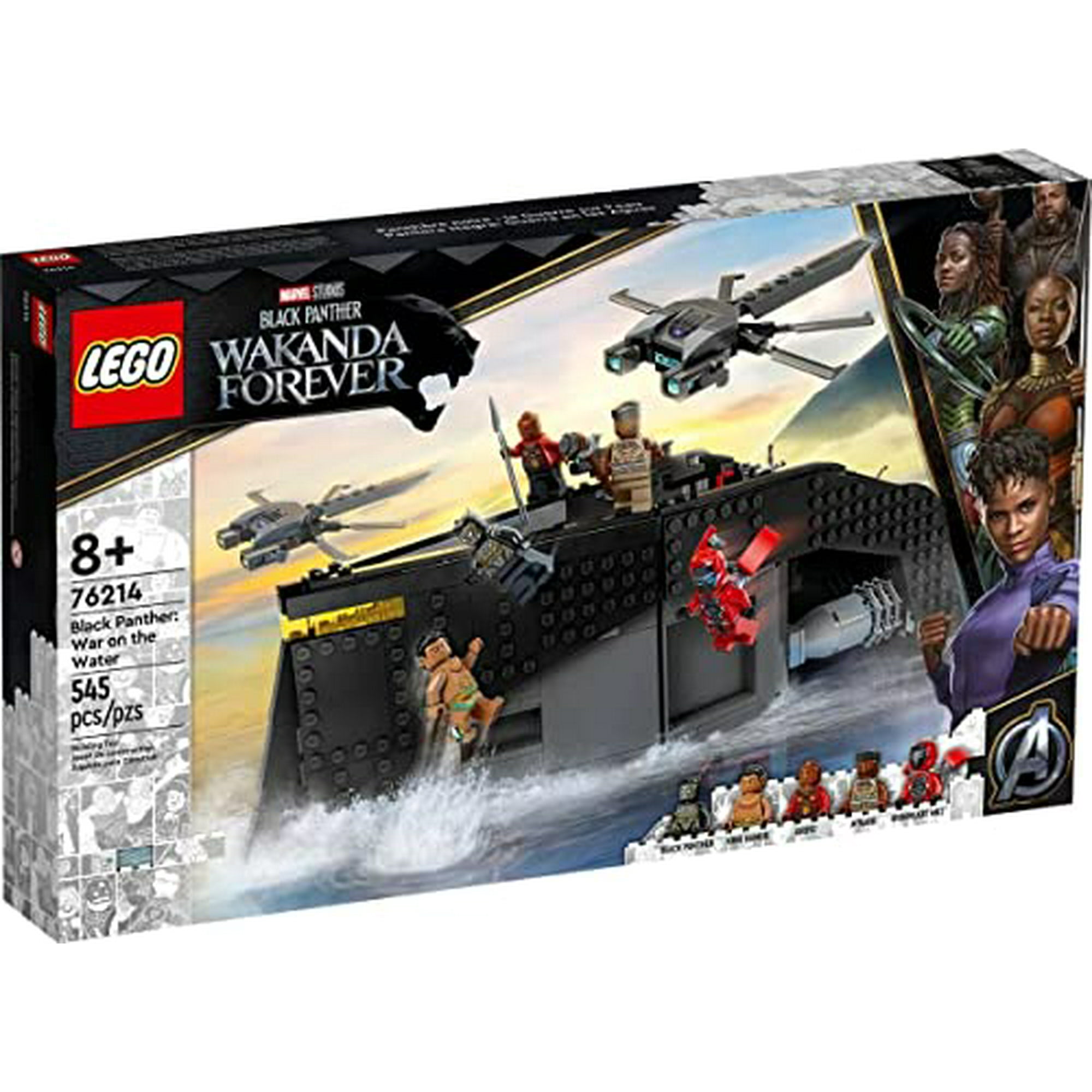 LEGO Marvel Black Panther Wakanda Forever Nave de Superhéroes | Lider