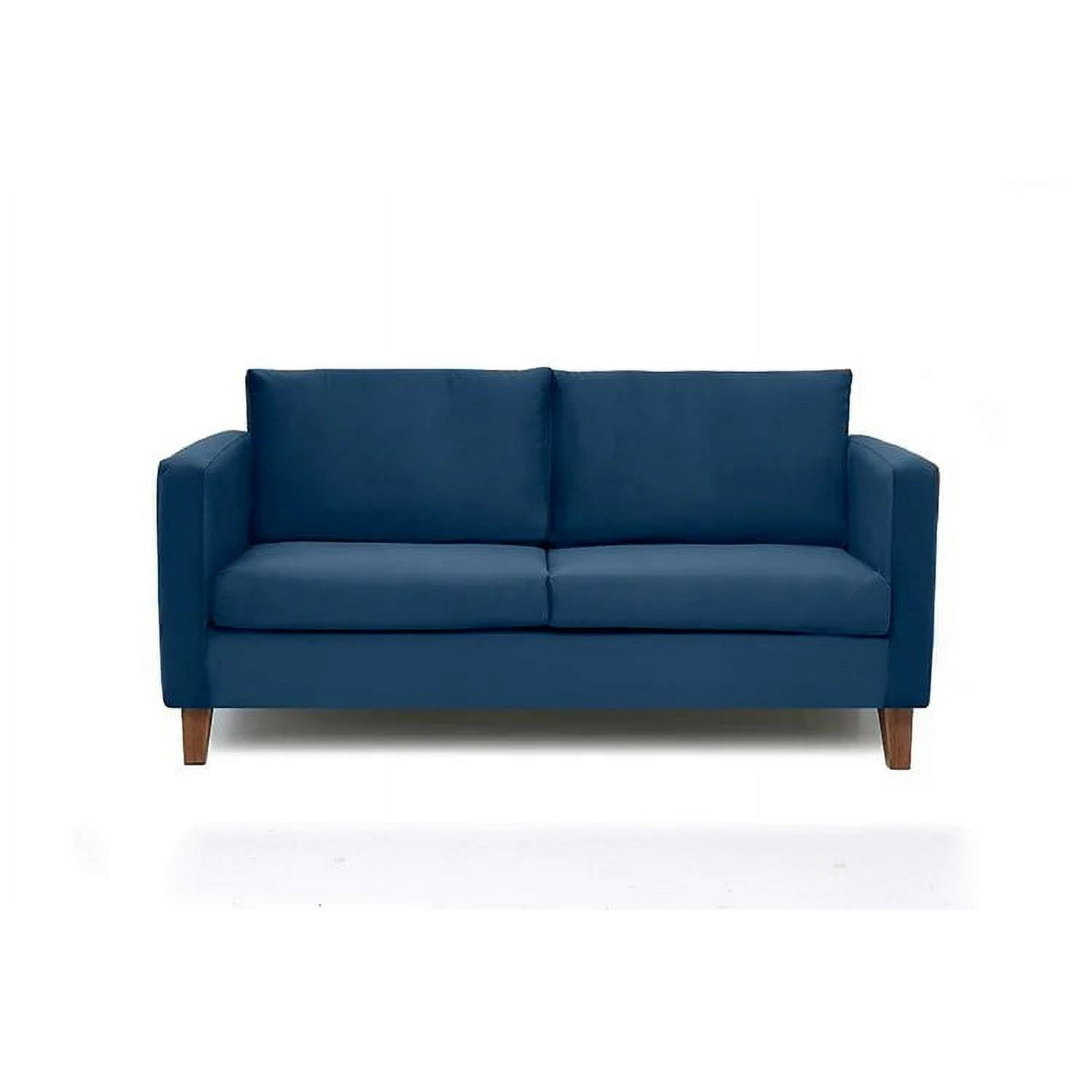 Sofá Mila 3C Felpa Azul | Lider