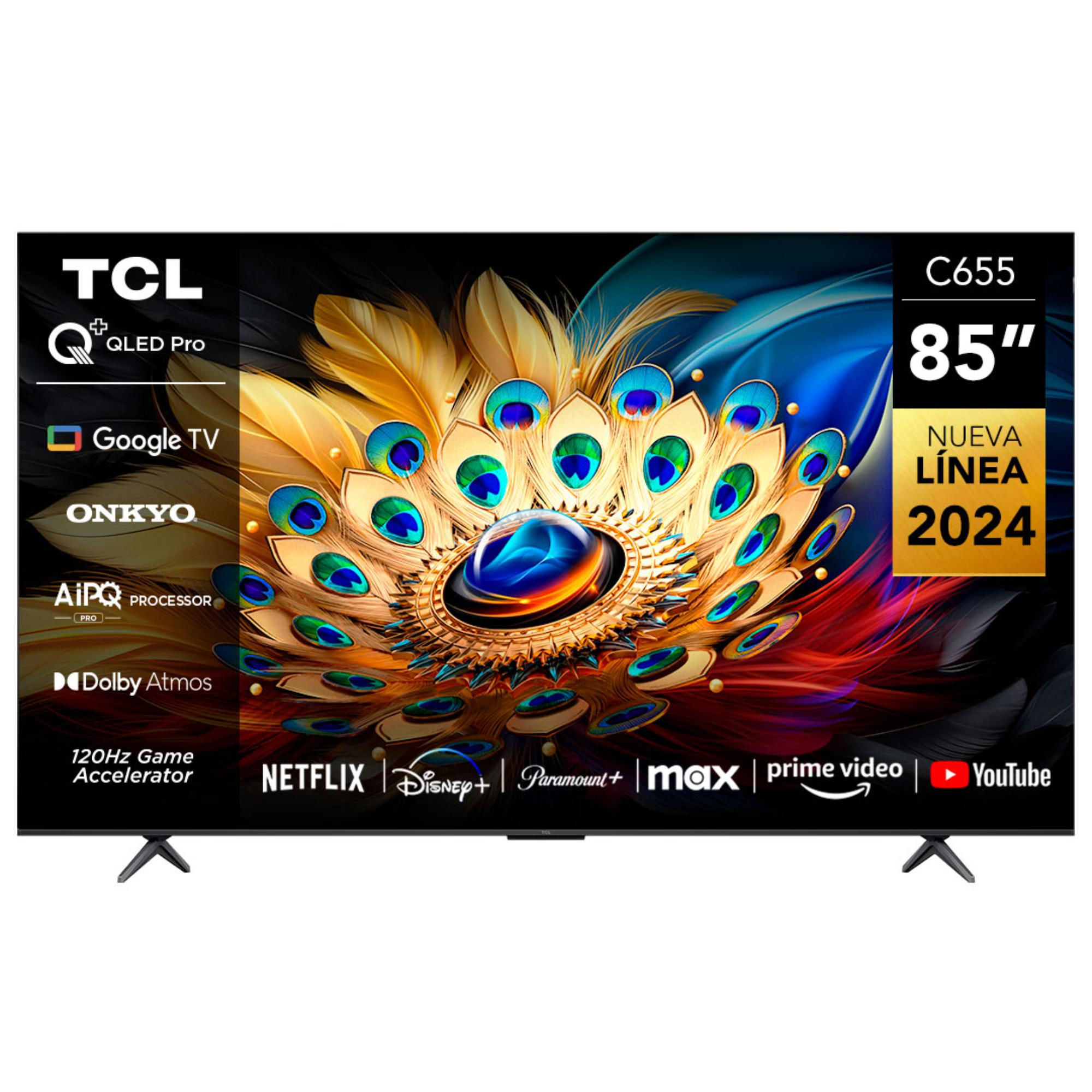 Televisor 85" QLED 4K UHD 85C655 Smart TV | Lider