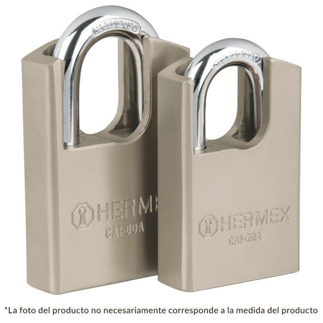 Candado de seguridad Acero 60mm 1 un. | Lider