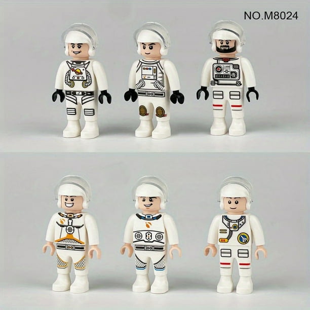 Astronaut Mini Figures Building Blocks Toys, Mini Pilot Models ...