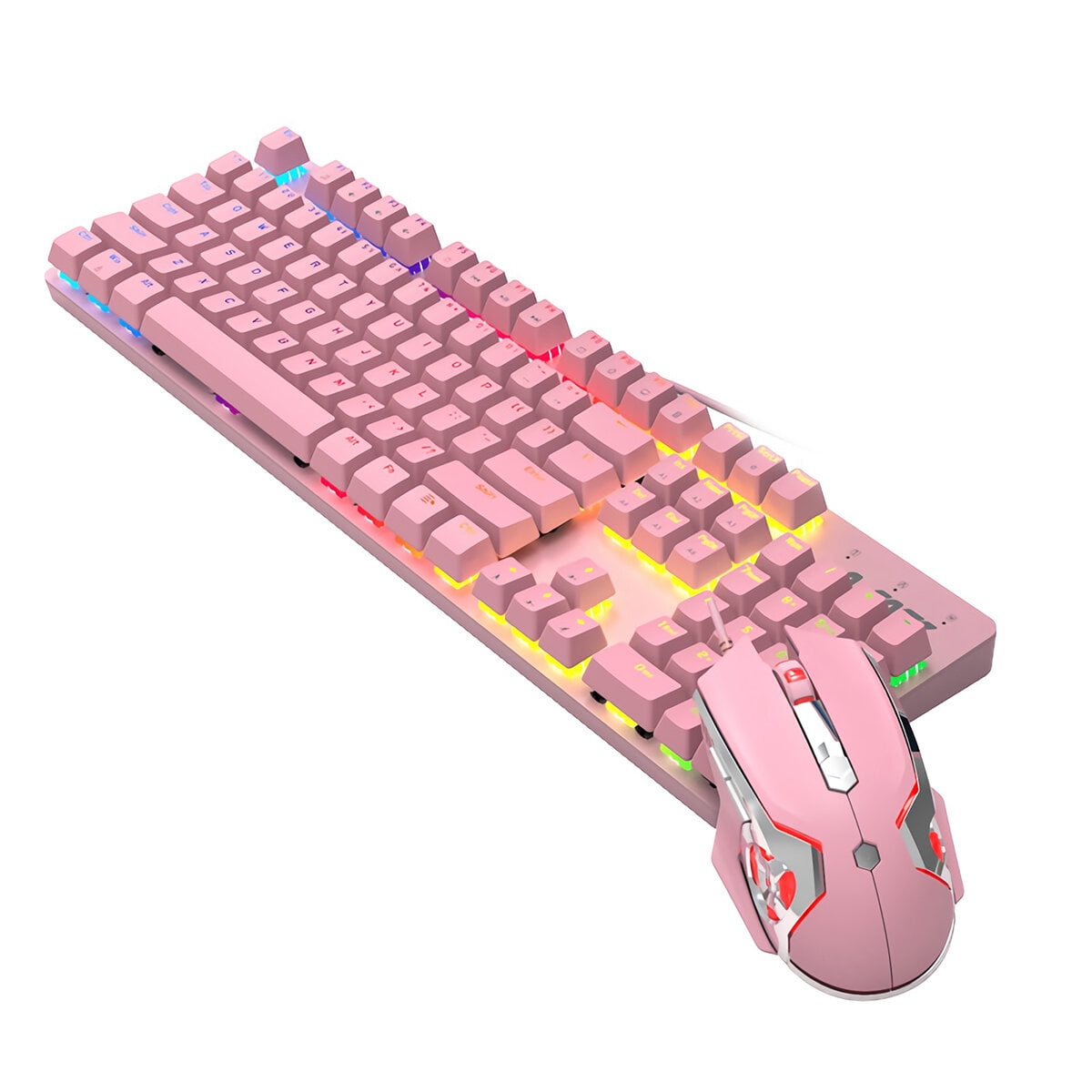 Combo Teclado Mecanico + Mouse – Watcher Ii Pro Sakura – Red | Lider