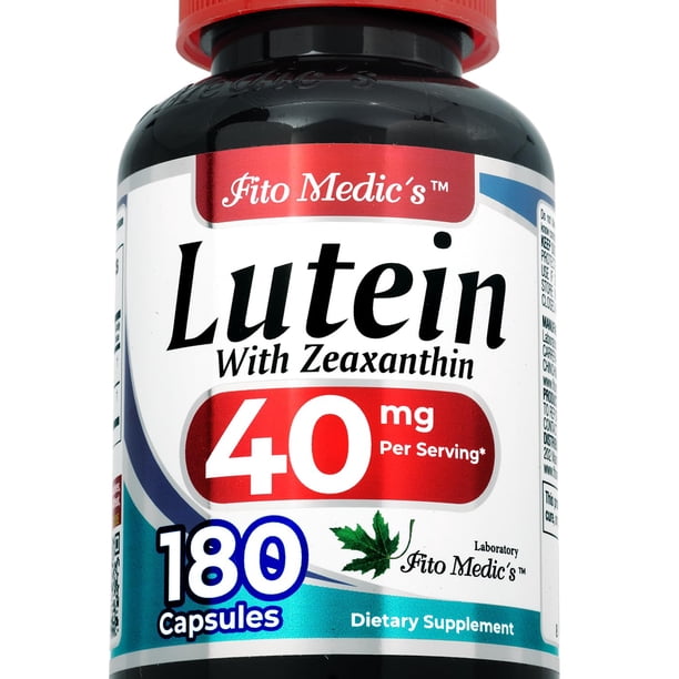 Suplementos Lab Lutein 40 Mg Con Zeaxantina 180 Cápsulas | Lider