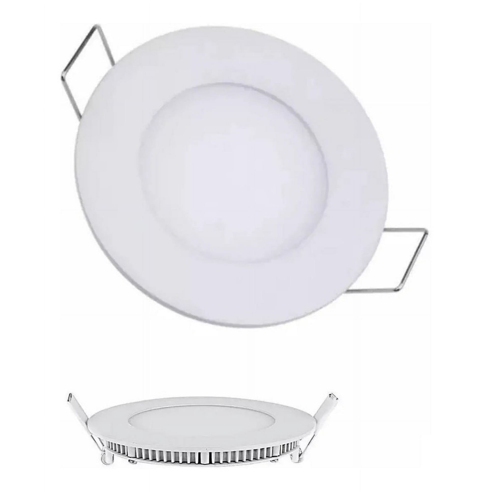 Foco Luz Led Redondo Panel Placa 3w Embutido Luz Calida | Lider