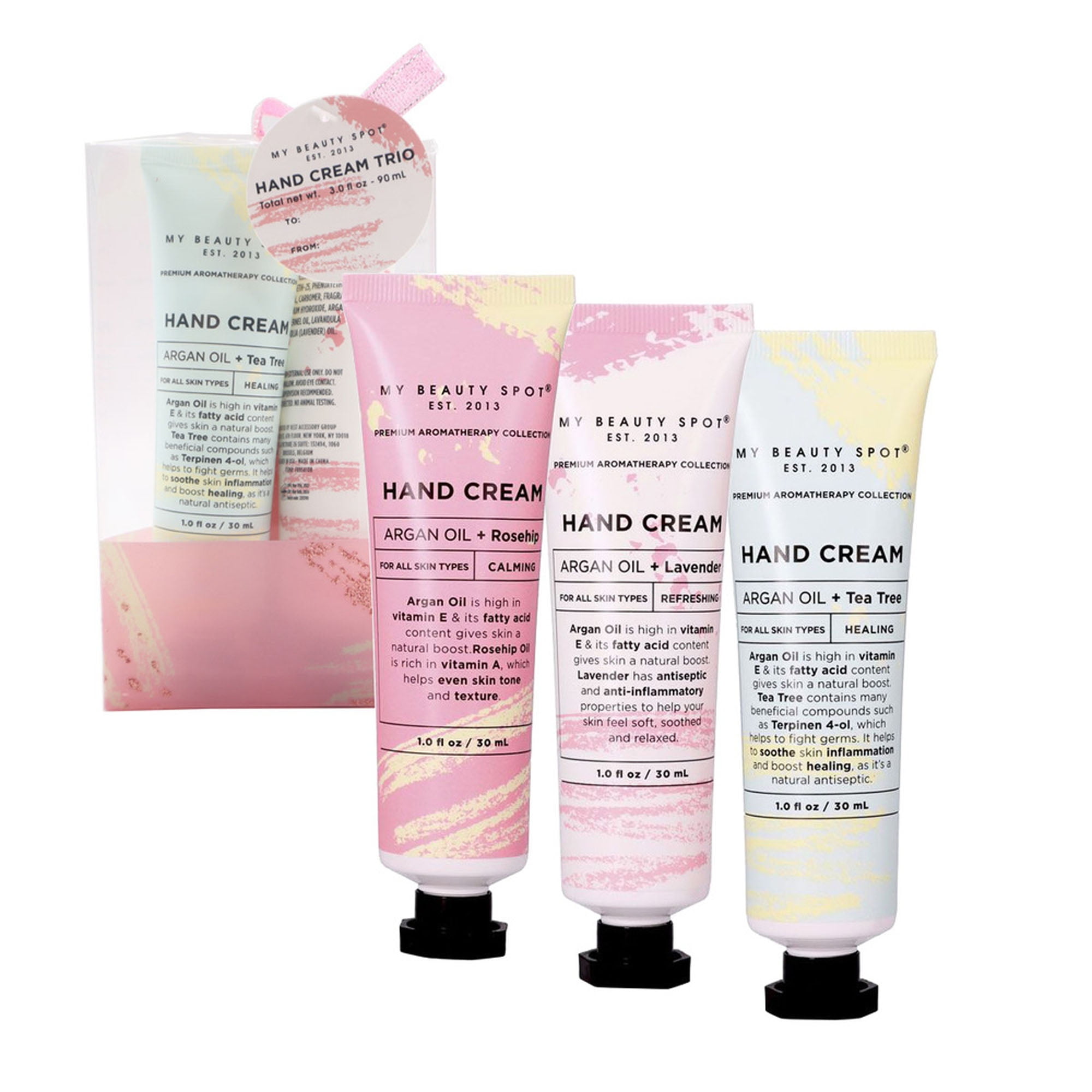 Trio Crema Manos con Aceite de Argán 30ml | Lider