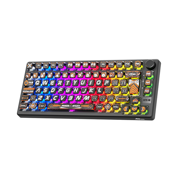 Teclado Magnético Gamer 75% RK RKM75 HE - Royal Kludge | Lider