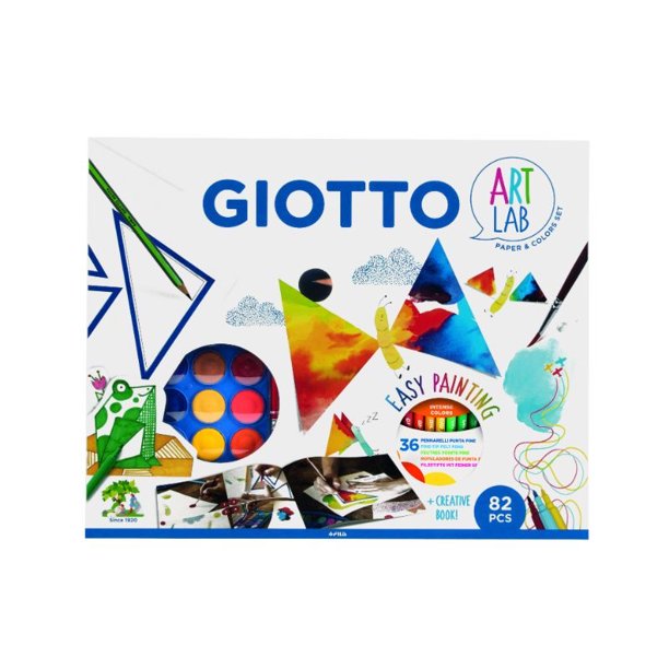 Set Creativo Giotto Art Lab Pintura 82 Piezas | Lider