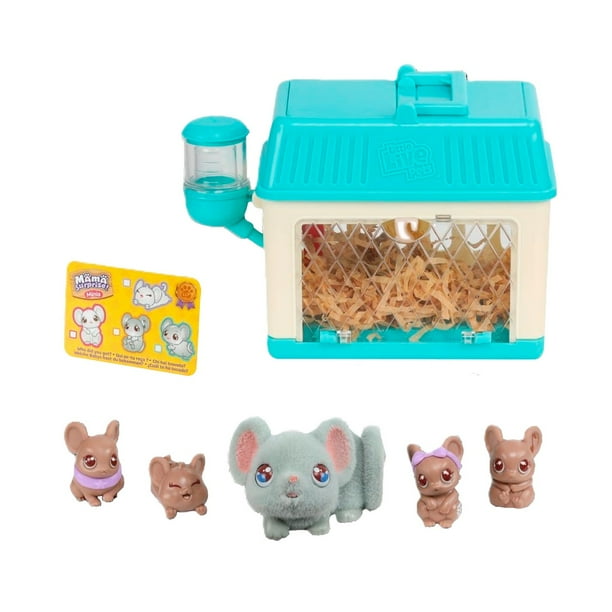 Muñequitas Little Live Pets Mamma Sorpresa mini Lil Mouse | Lider