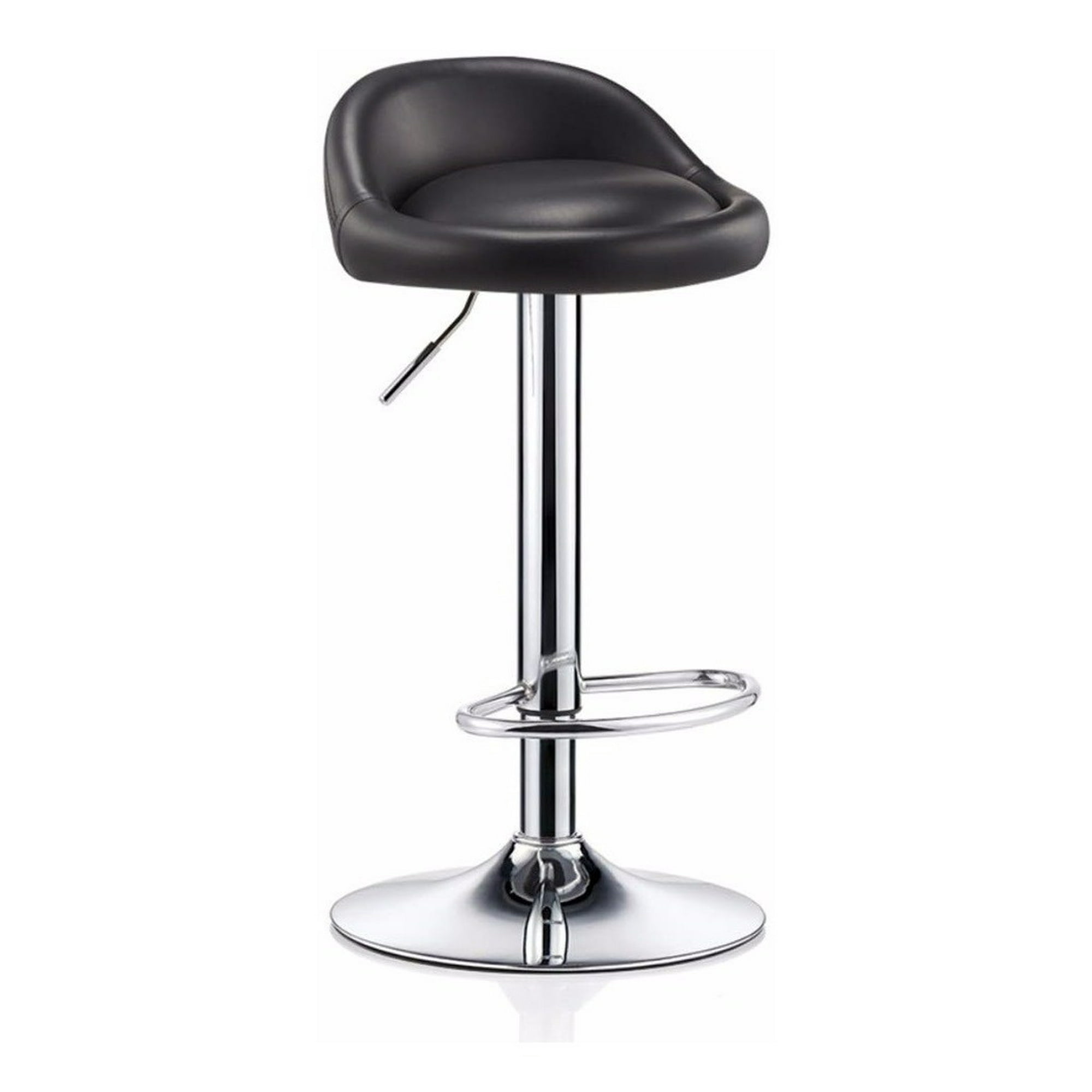 Silla Piso Bar Altura Regulable Taburete Respaldo | Lider