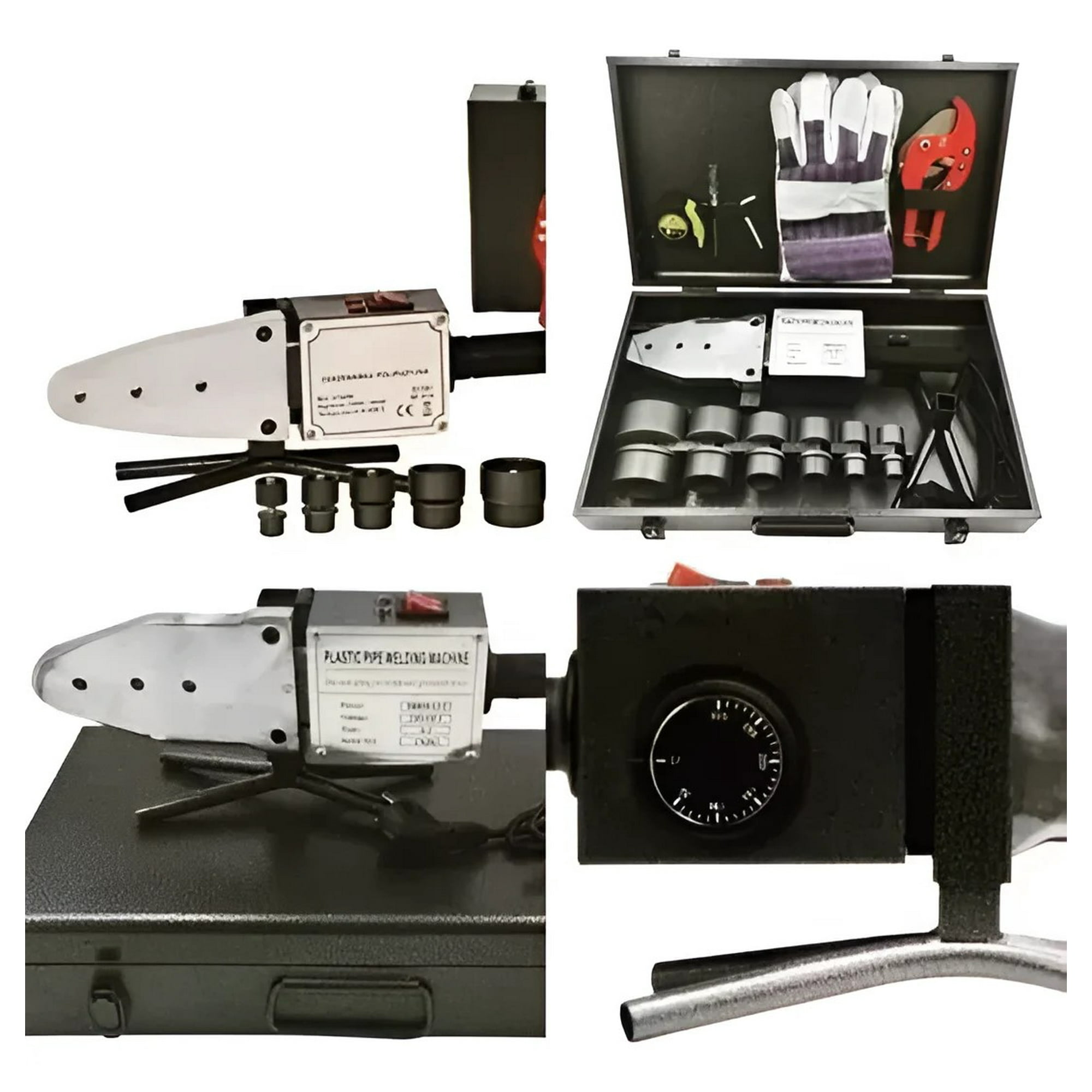 Termofusora Ppr 2000w Con Regulador Temperatura Y Accesorios | Lider