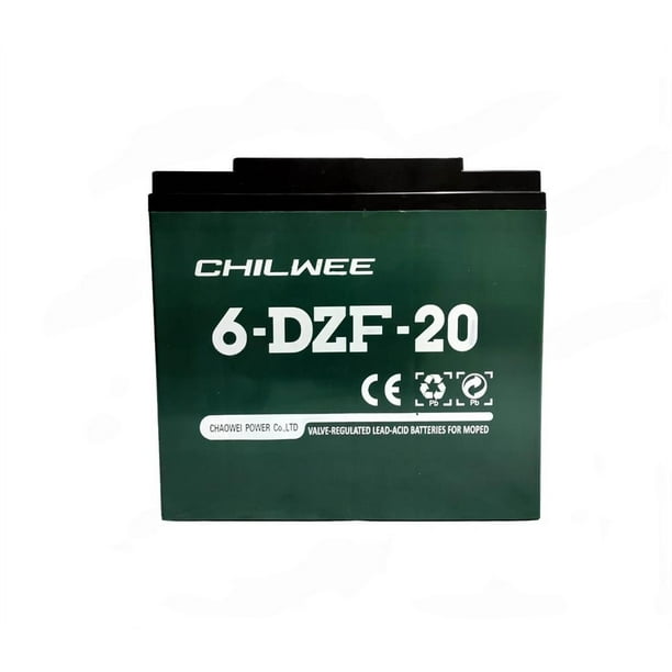 Batería 12v 20ah Para Moto Y Triciclo Electrico Chilwee (6-dzf-20) | Lider