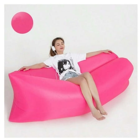 Citohome Sofá Cama Inflable En Color Rosa: Versatilidad Y