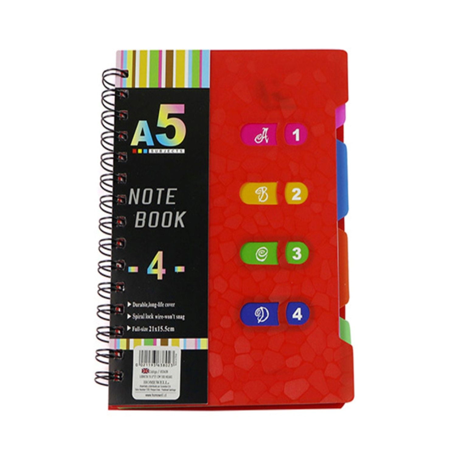 Libreta Roja 21X17cm 100 Hojas | Lider