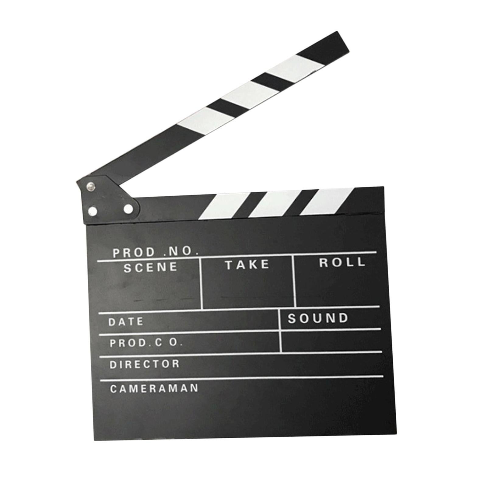 Película Clap Board Clapper Board Film Slate Mini Para Programas De ...