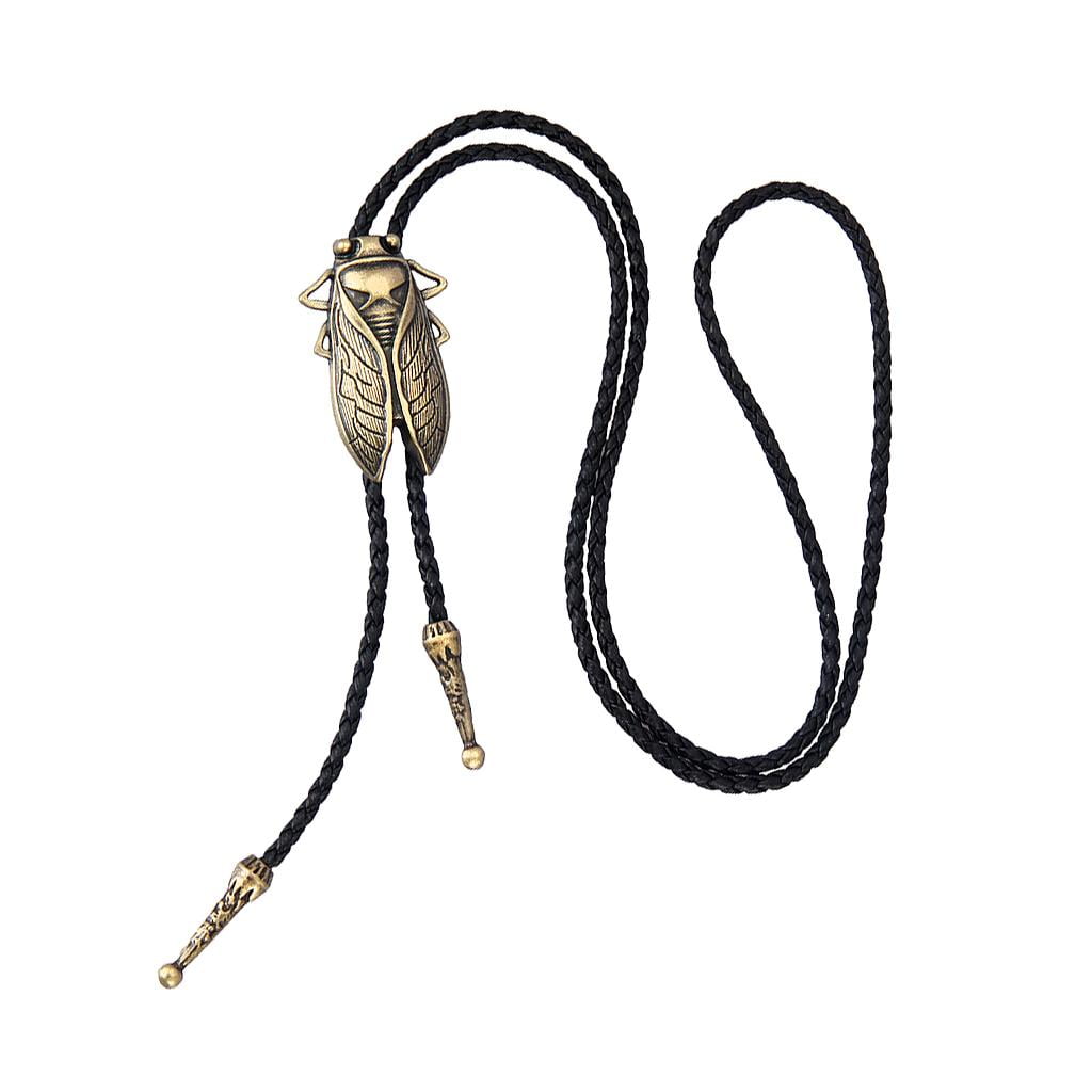 Rodeo Dance Bolo Ties Western Cowboy Necktie Bola Tie Cicada Shape | Lider