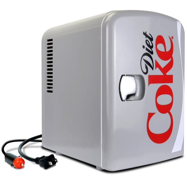 Mininevera Coca-Cola portátil de 4 litros y 6 latas para dormitorio ...