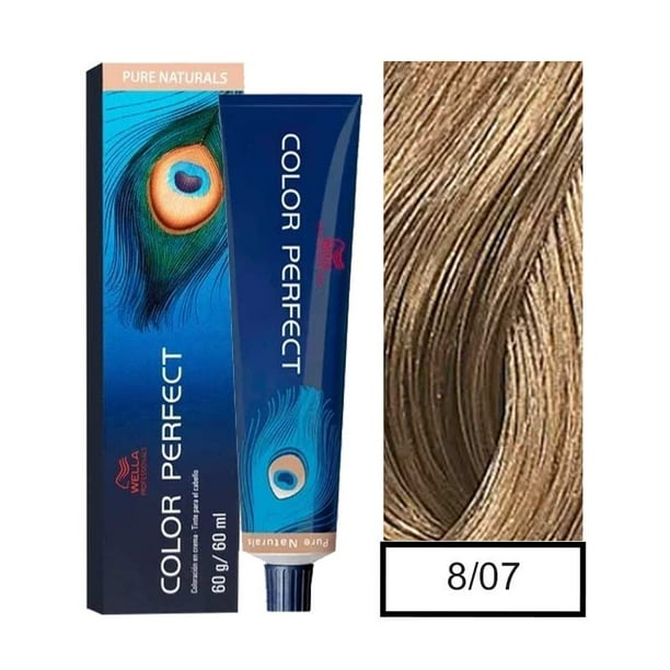 Tintura Semipermanente Color Perfect 8/07 60Gr + Oxidante | Lider