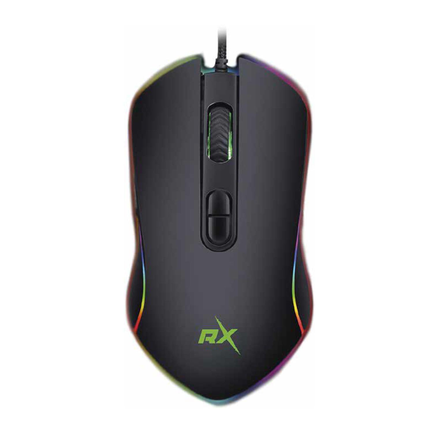 Mouse Gamer Usb 7b 4500dpi Rgb Negro | Lider