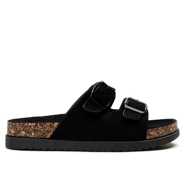 Sandalia Mujer Negro Misha Chancleta | Lider