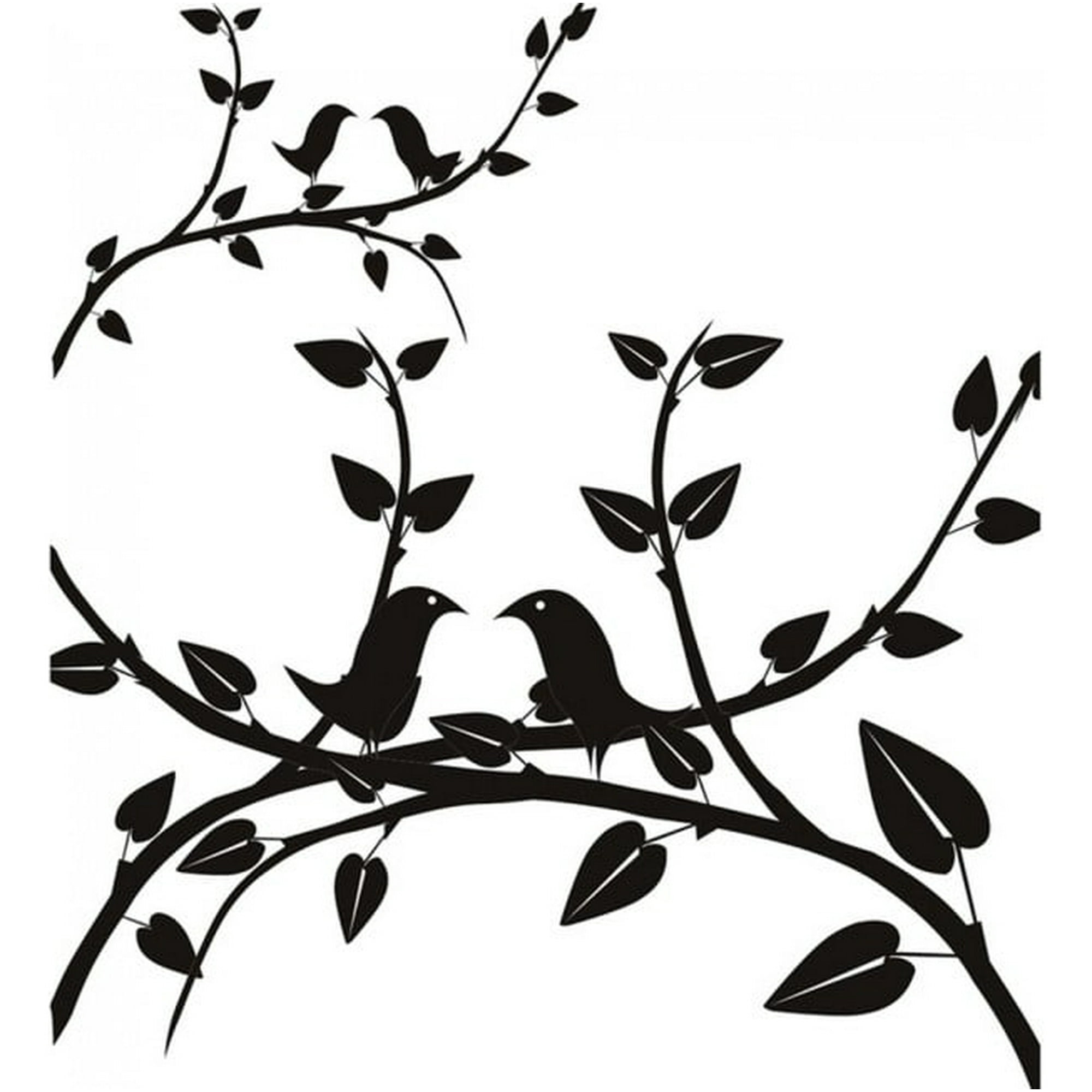 Decomural Bird Branch Floral Trees WS-18341 | Lider
