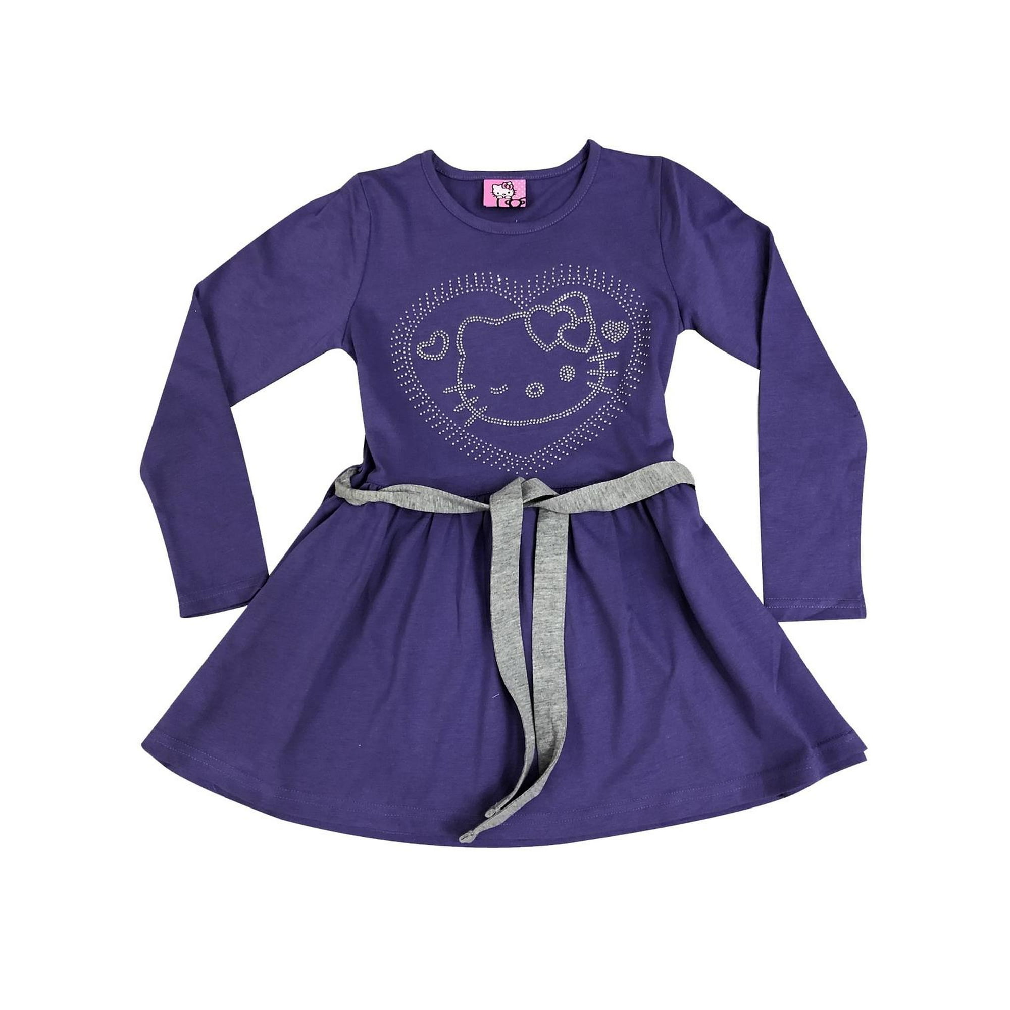 Vestido Niña Hello Kitty violeta 6 | Lider