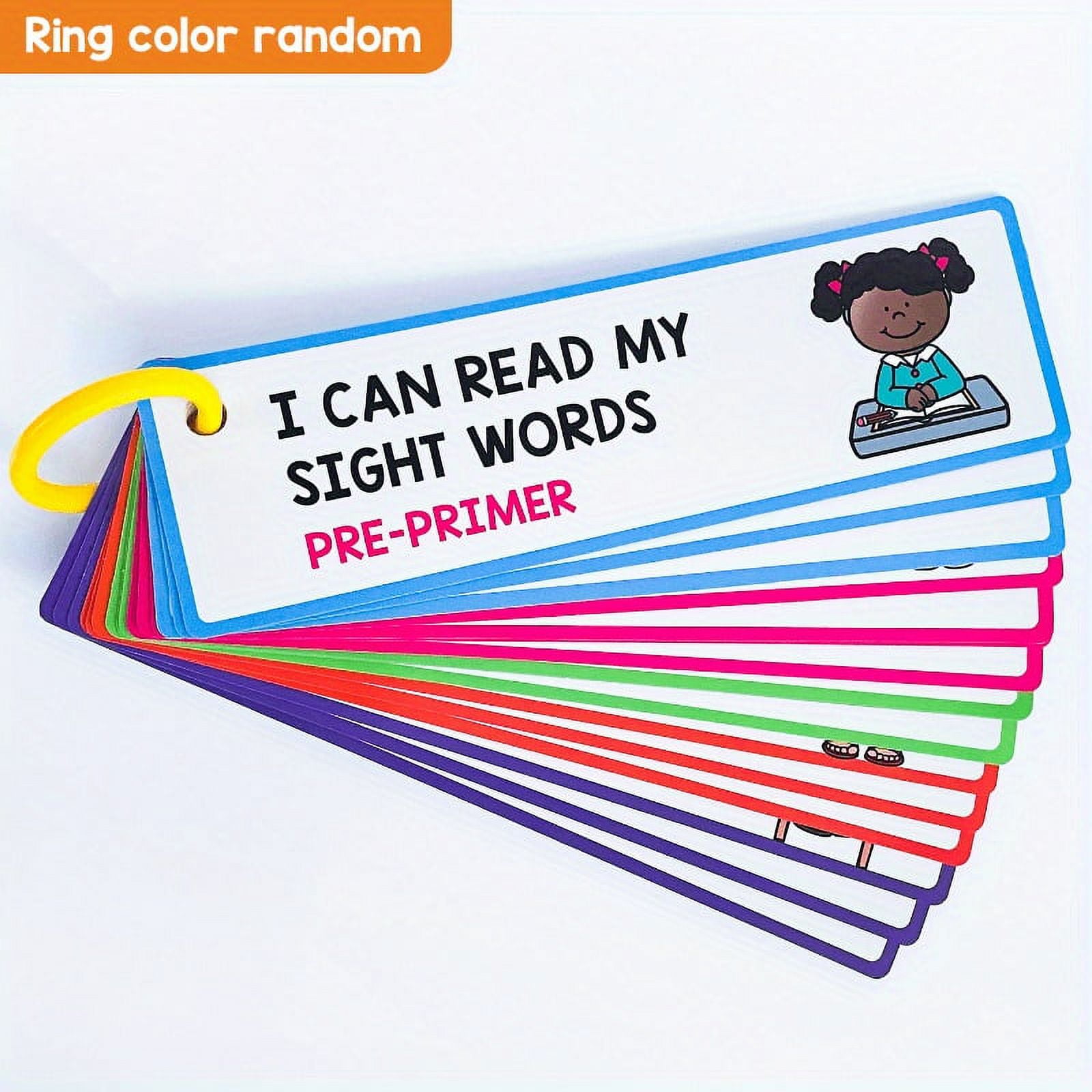 Kids 3-8 Years English 220 Sight Words Cards Vocabulary Building ...