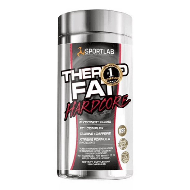 Thermo Fat Hardcore - Suplemento Termogénico para Quemar Grasa ...