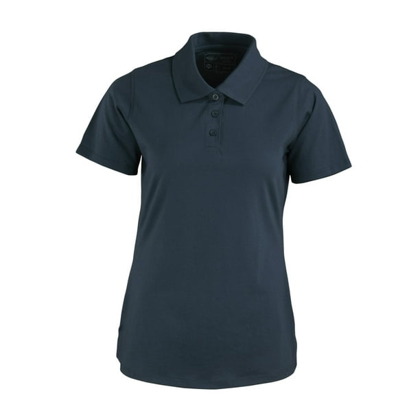 Polera Polo DryFresh Smooth 60% Algodón Manga Corta Mujer Azul Noche | Lider