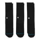 Calcetines Stance Crew Icon [paquete de 3] para hombre y mujer (negros ...