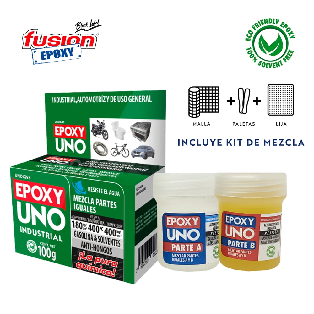 Pegamento Epoxy Uno Industrial Gel | Lider