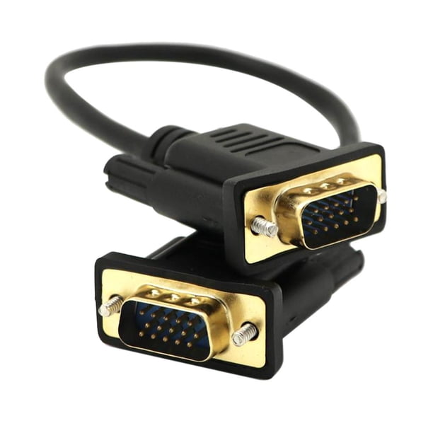Cable VGA Corto para Monitor, 15 Pines, 30cm | Lider