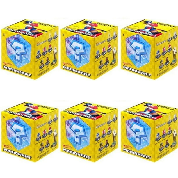 Blind Box Pack Hot Wheels Mario Kart Series 3 x6, más de 3 años | Lider