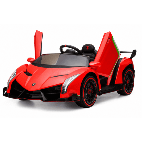 Little Monkey - Auto Eléctrico Lamborghini Infantil 12V Rojo