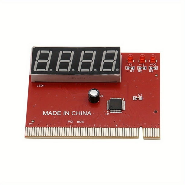 4-Digit Computer Motherboard Mini PCIE LPC Debug Post Card Digital PCI ...
