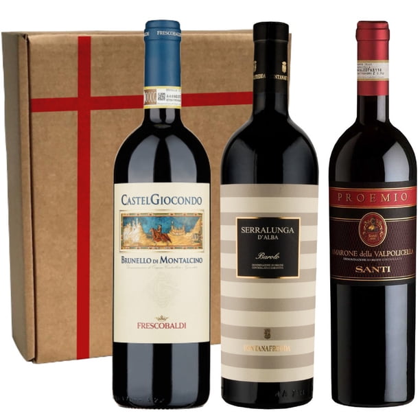 3 Vinos Mix Italiano Colección Vertical Premium | Lider