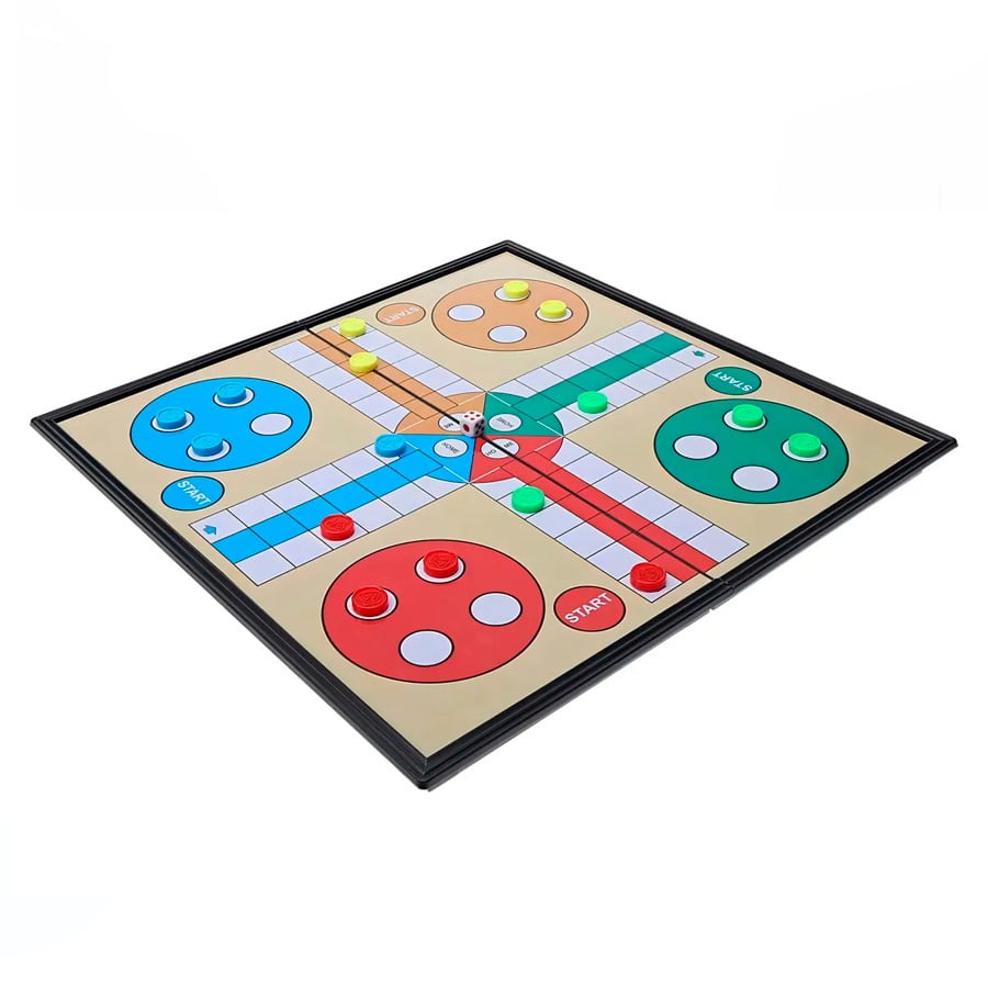 Ludo Magnético Tablero Plegable Juego De Mesa 4 Players | Lider