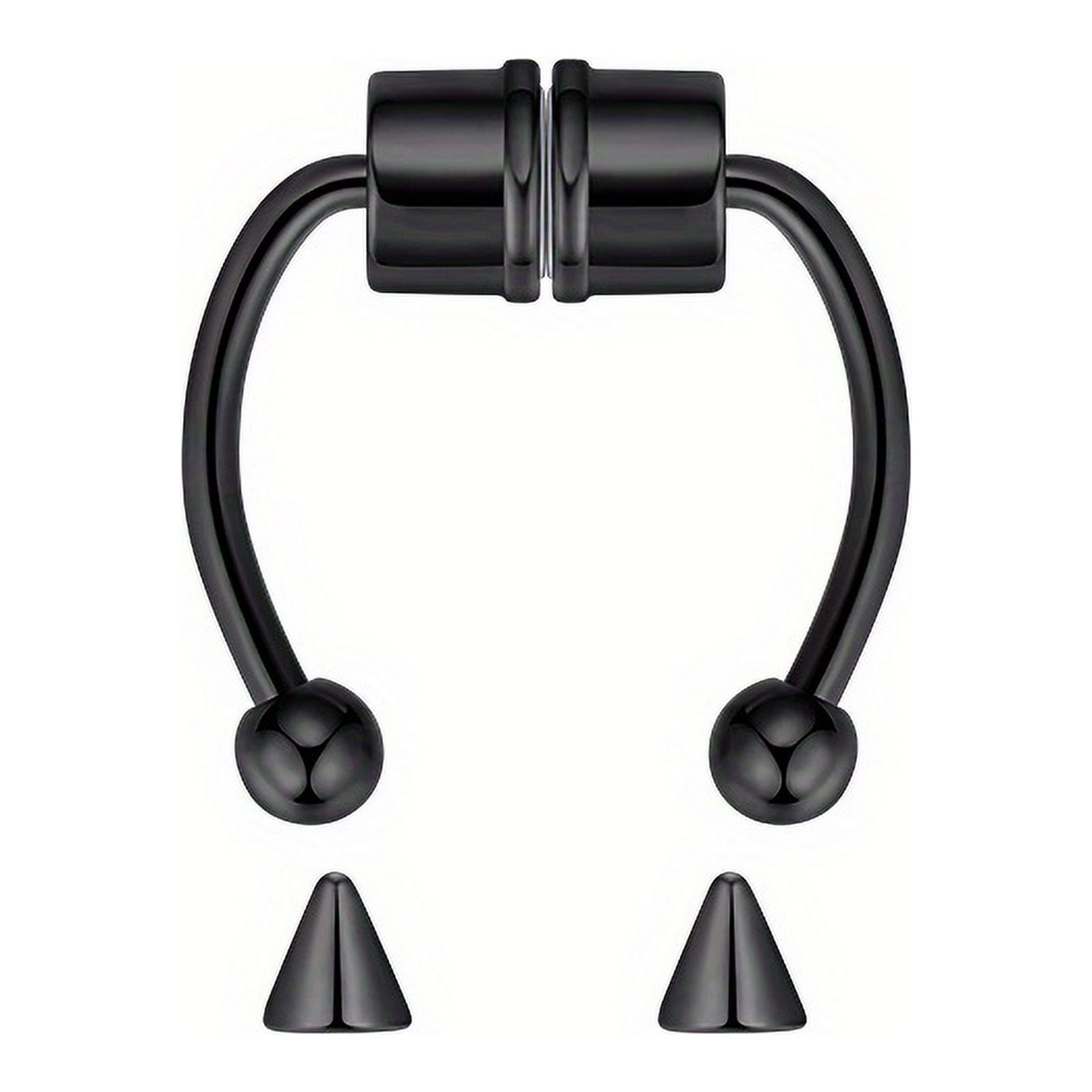 Stainless Steel Magnetic Nose Ring for Men - Strong and Comfortable ...