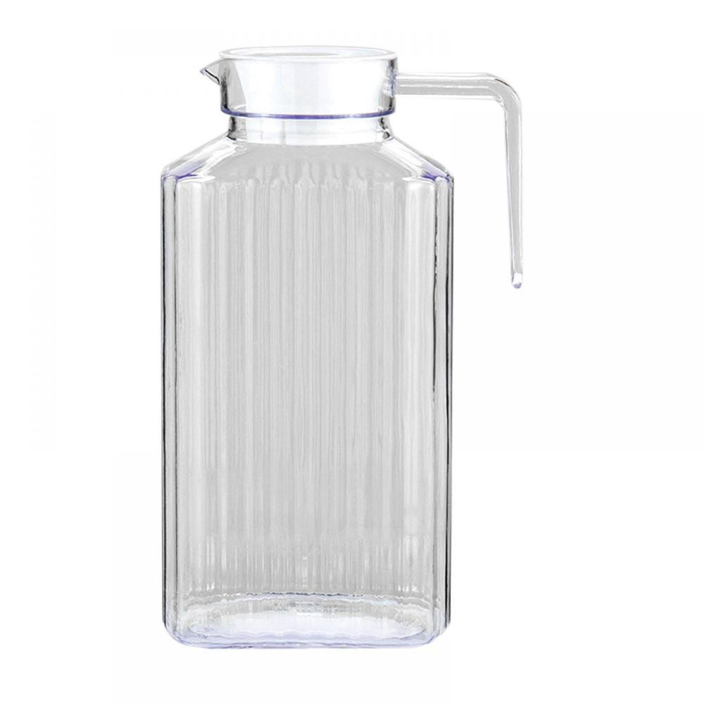 Botellas de vidrio con tapas, de acrílico, para jugo, de plástico, para ...