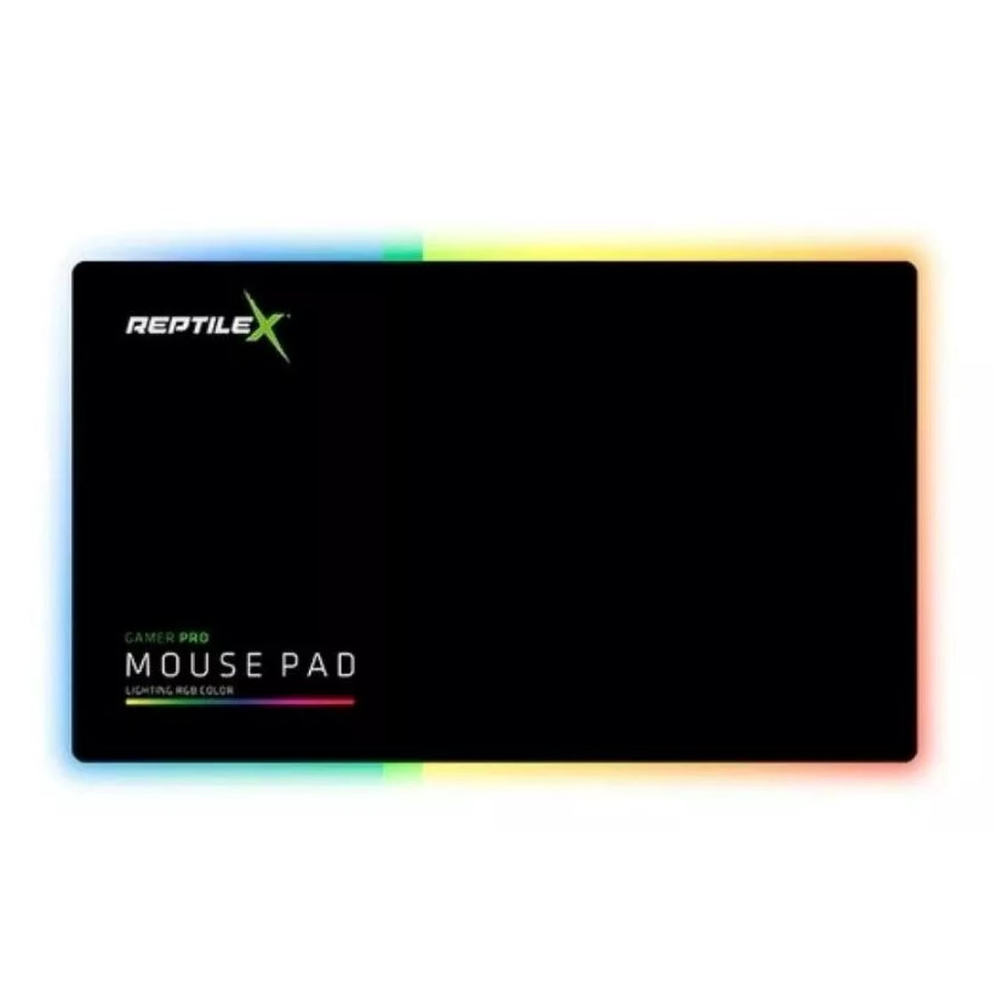 Mouse pad rgb reptilex para gaming 250x350x4mm | Lider