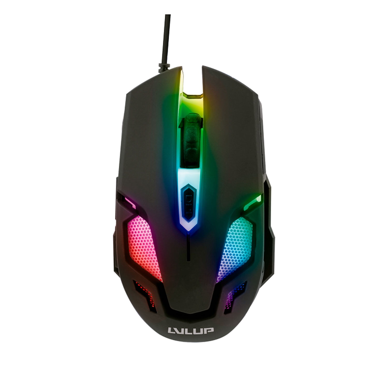 Mouse Alámbrico Lu738-Noc Negro | Lider