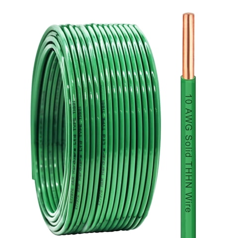 Jxcn Pxtr - Cable 10 Awg Thhn De 9 M 600 V Verde Con