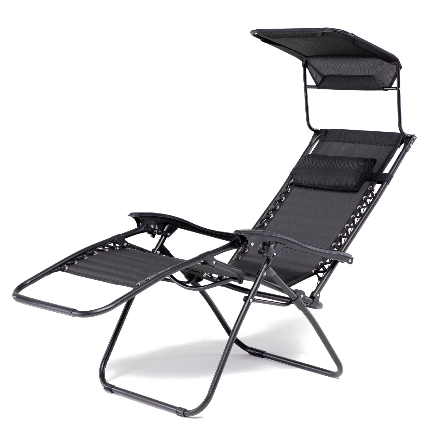 Reposera Zero Gravity Relan Zen Canopy con Techo Plegable | Lider