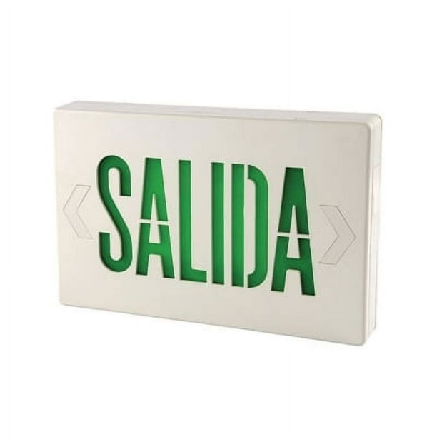 Letrero LED Salida Con Flechas | Lider