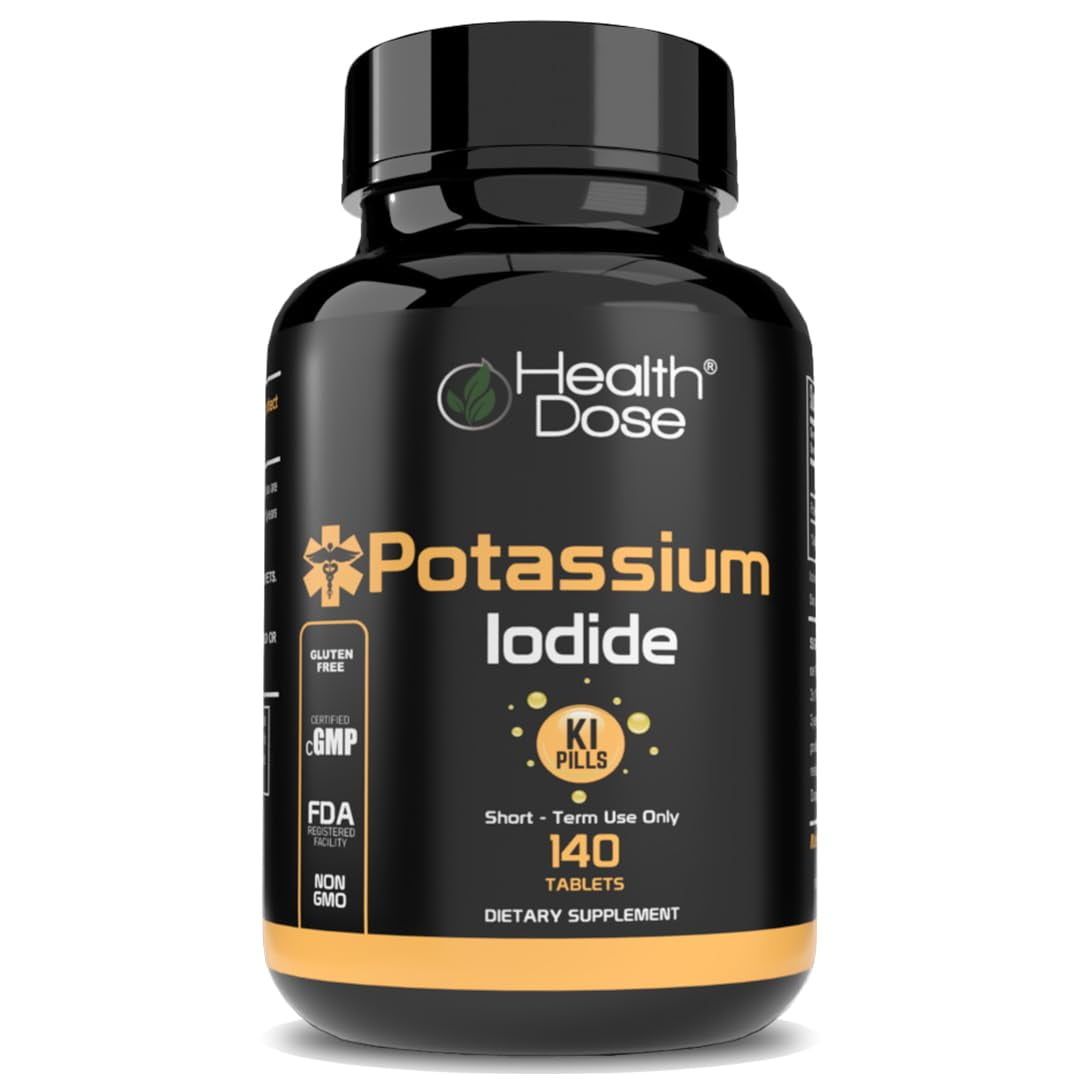 Supplement Health Dose Potasio + Yoduro KI 130 mg 140 tabletas | Lider