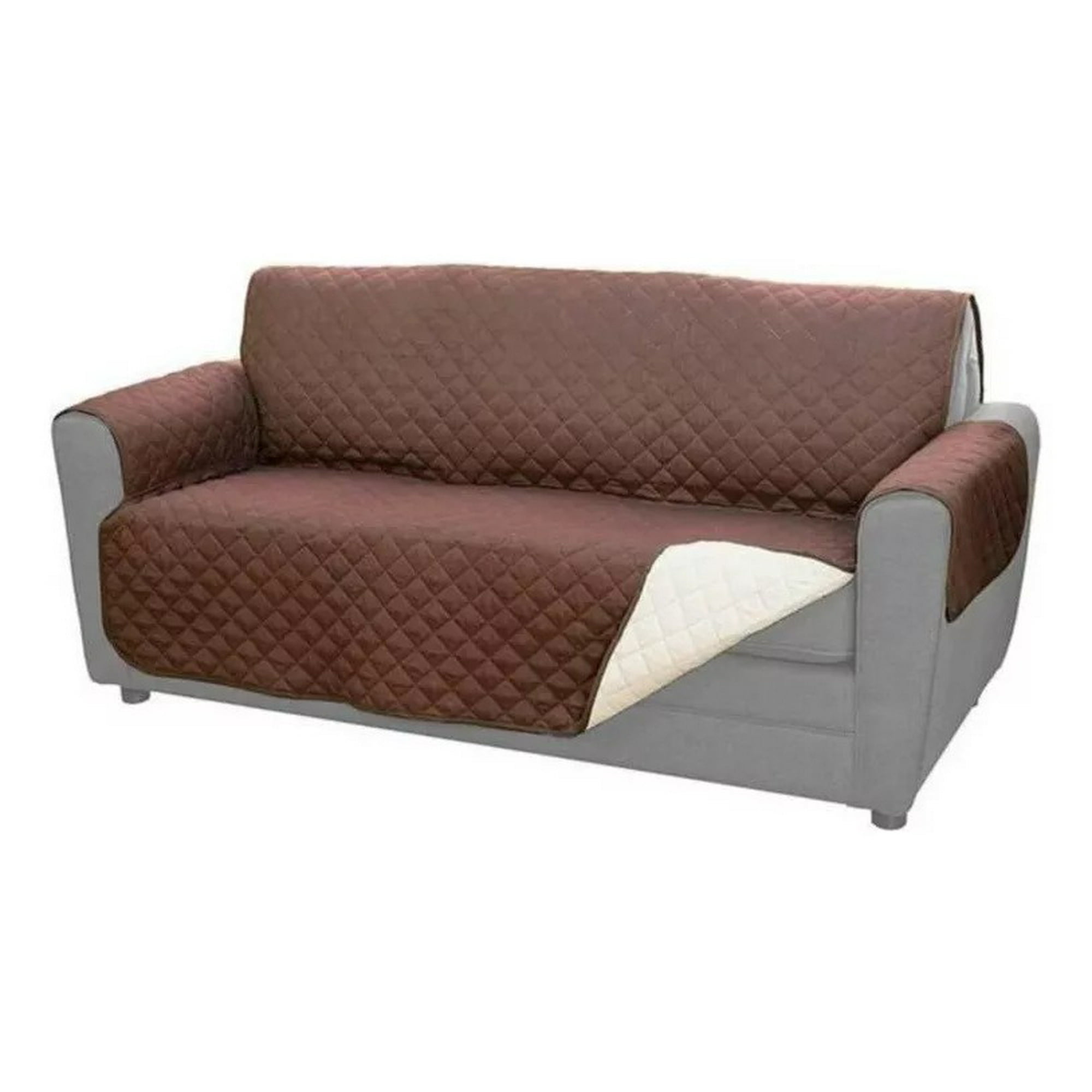 Funda Cobertor Cubre Sofa Protector Reversible 3 Cuerpos | Lider